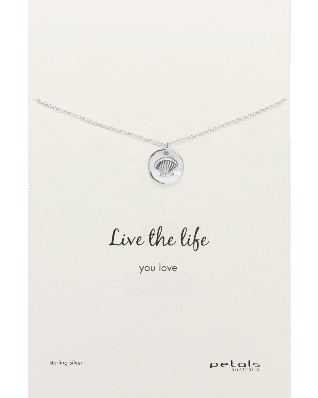 Fan Shell Necklace | Petals Australia